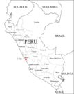 Mapa de Perú para colorear - Perú mi país